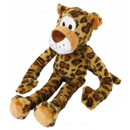 Swingin' Safari Leopard Dog Toy 56cm Plush Fun VetShopMax