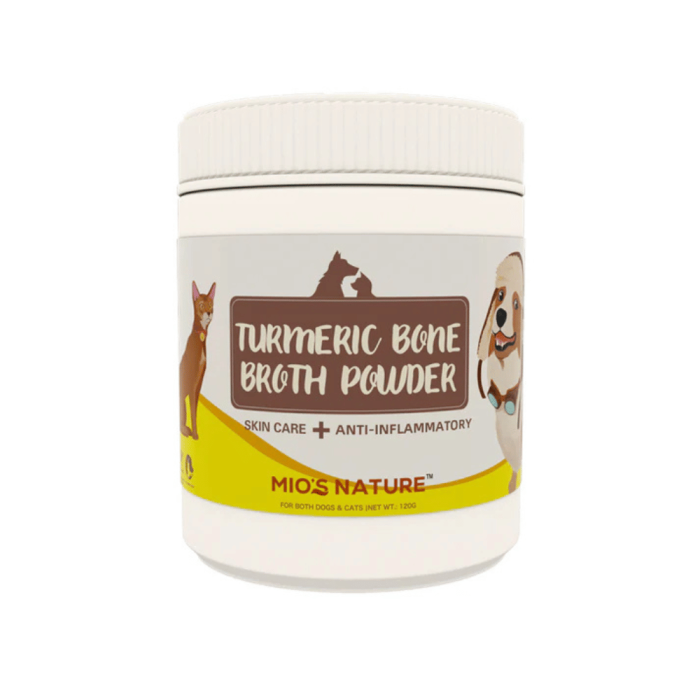 Mio's Nature Turmeric Bone Broth Powder 120g VetShopMax
