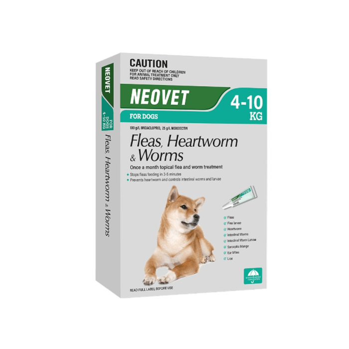 Neovet Dog Medium 8.8 - 22 lbs Aqua VetShopmax