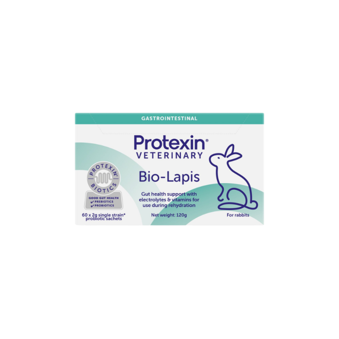 Protexin Veterinary Bio-Lapis Rabbit 60g x 2g Sachets VetShopMax